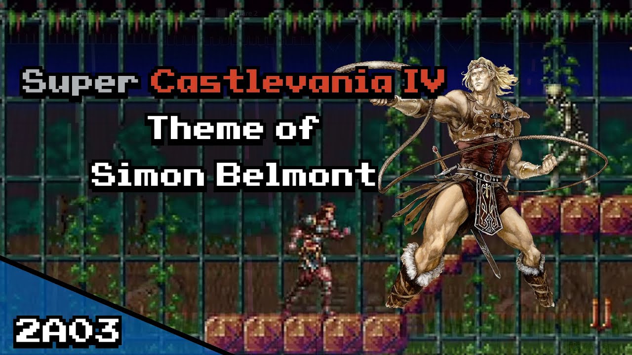 Super Castlevania IV - Theme of Simon Belmont [8-bits 2A03] - YouTube