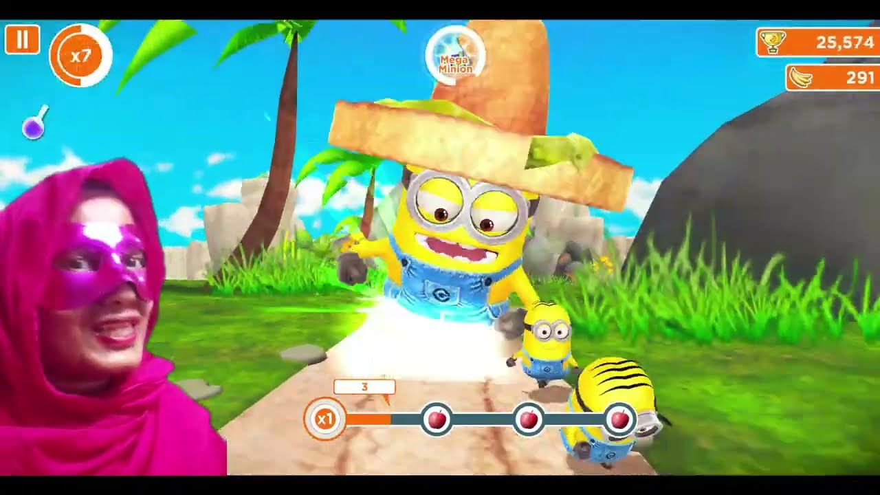 MINION RUSH QUESTION AREA INCREASE VALCANO LAVA ACTIONS - YouTube