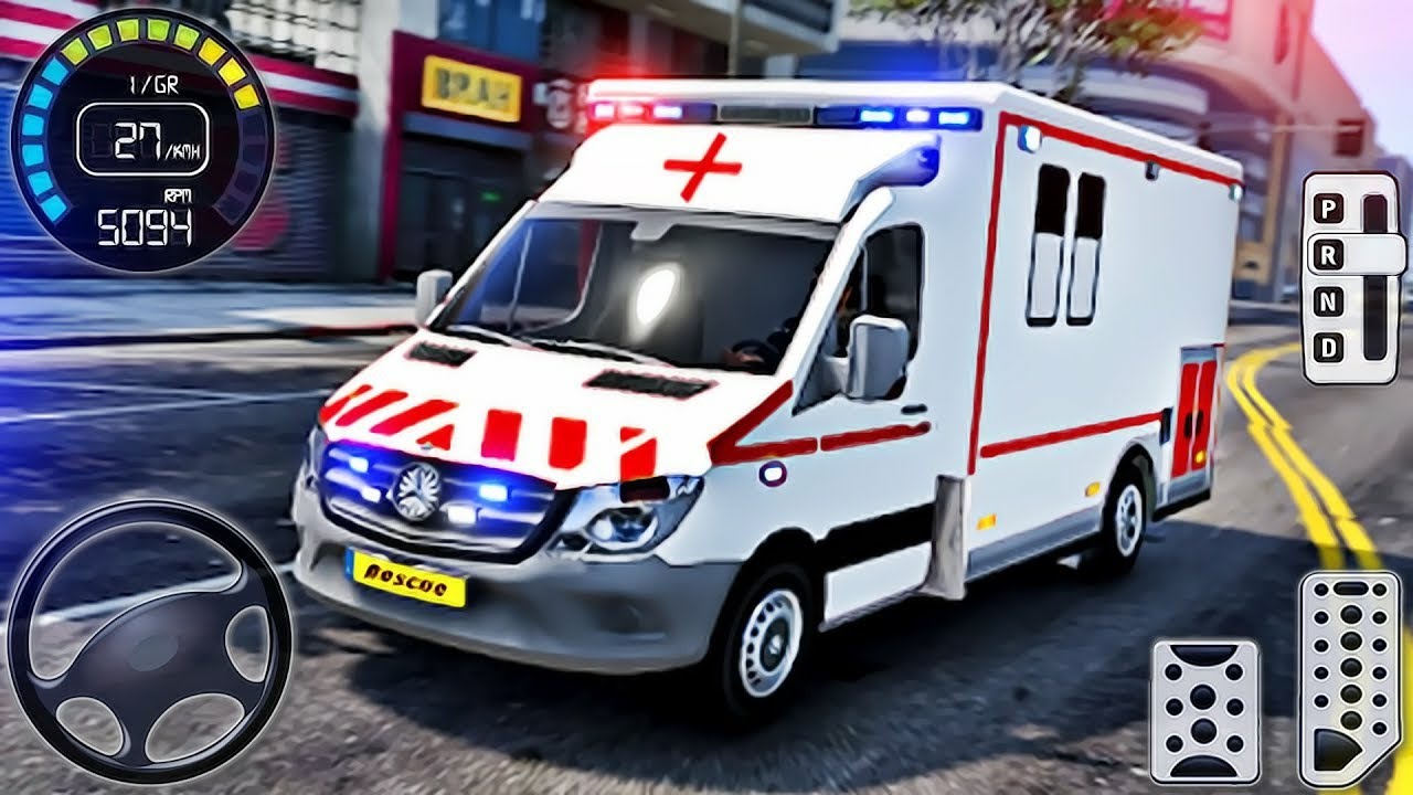 Mobil Ambulance Panjang Membawa Korban Kecelaka'an - Mobil Balap Simulator Android Gameplay ...