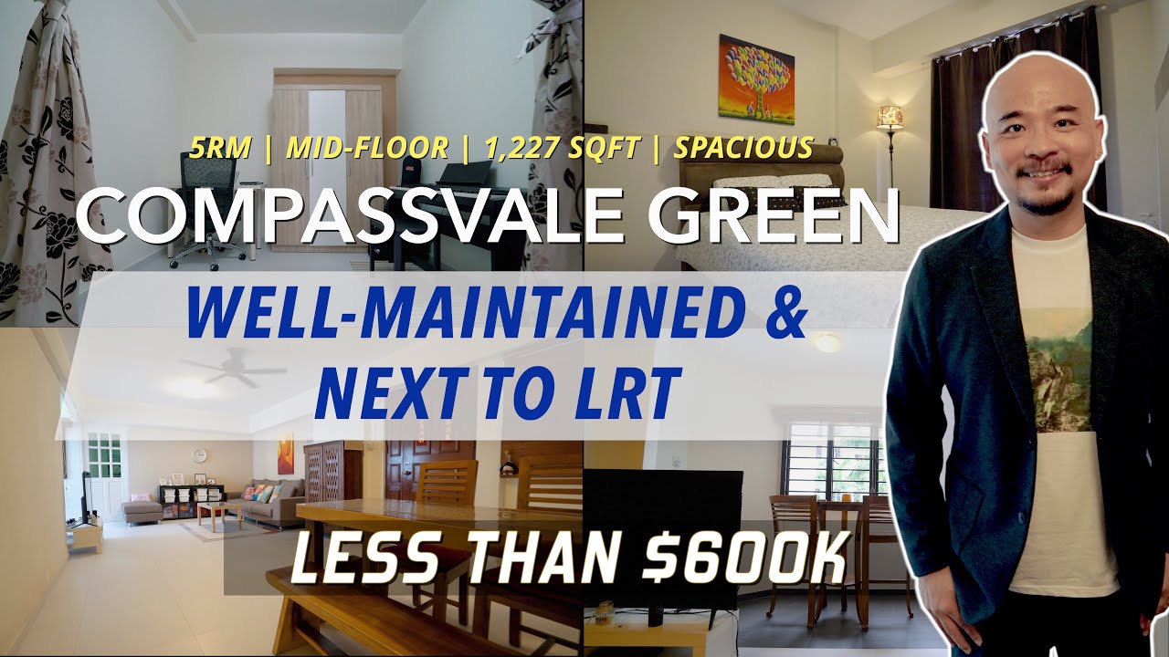 Sengkang Compassvale Green 5RM HDB For Sale - Singapore HDB Property ...