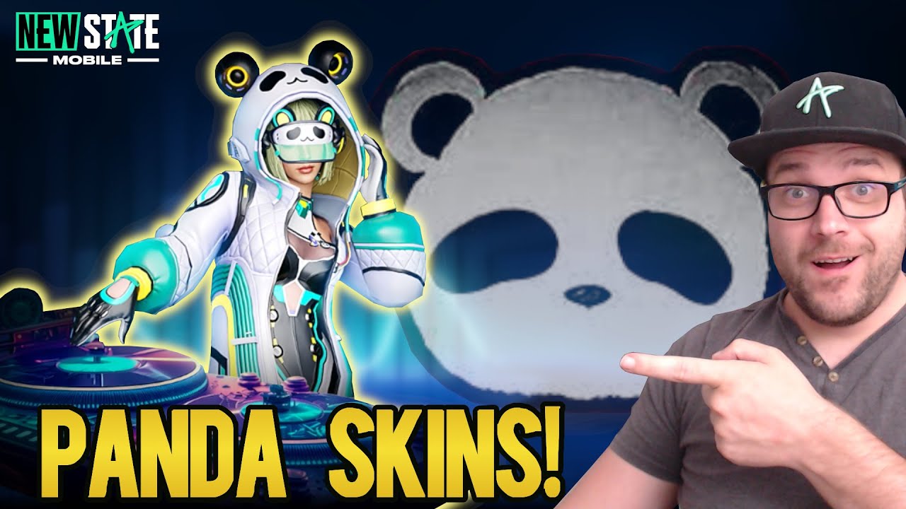 NEW PANDA SKINS ARE HERE! Pandamania Crate Opening| New State Mobile ...