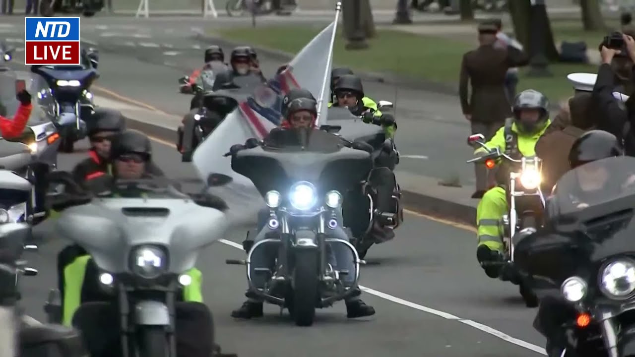 LIVE: “Rolling to Remember” Motorcycle Rally Rides Through Washington ...