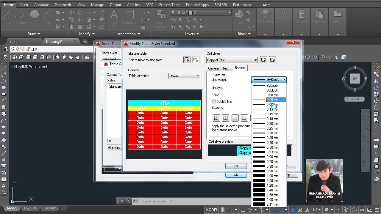 Autocad learnings 2D And 3D vidoes Lecture 12 - YouTube