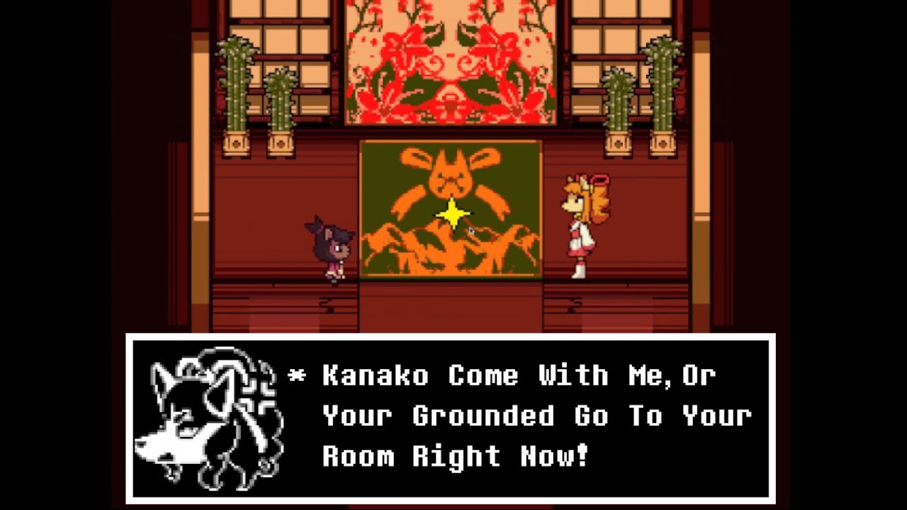 Undertale Yellow Kanako Mod Part 7: Ketsukane Residence - YouTube