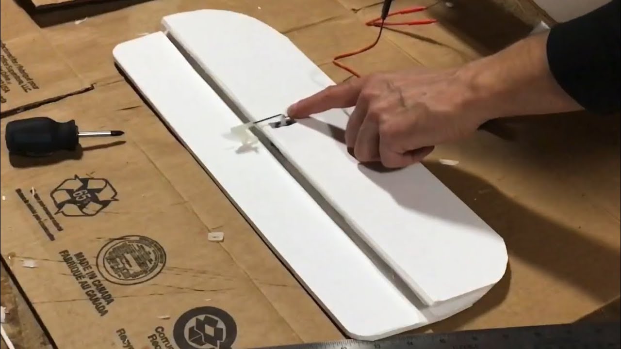 Handcrafting Tail // RC AIRPLANE PROJECT PT. 6 - YouTube