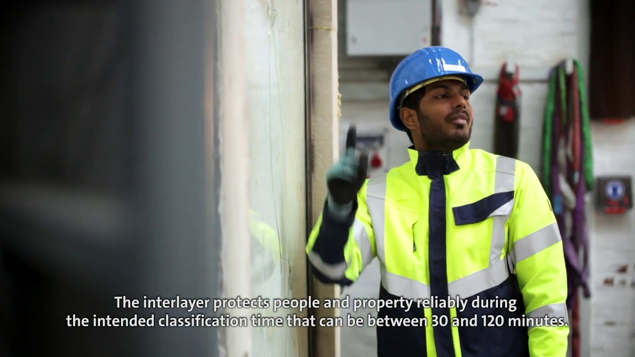 Fire testing CONTRAFLAM Lite by Vetrotech Saint-Gobain - YouTube