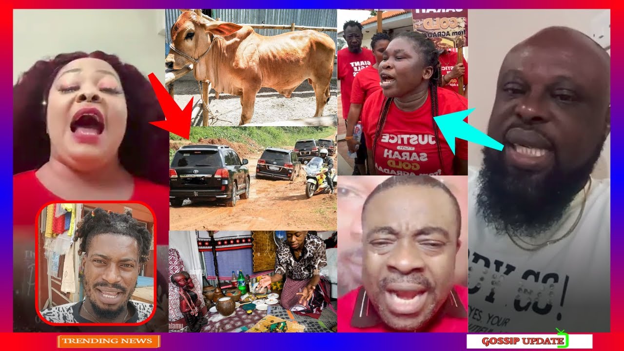 Brξak! AGradaa Stɵɤms Benin To Do Ritύal & Rμn Sarah Măd, Appiah ...