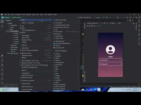 How to Create a Simple Login App Using Android Studio - YouTube