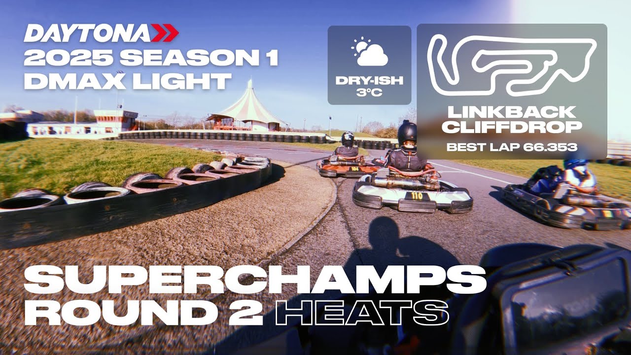 DMAX SuperChamps Round 2 at Milton Keynes | Linkback and Cliff Drop ...