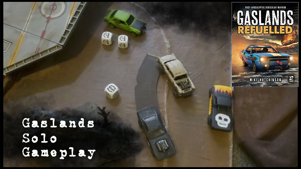 Gaslands Solo Gameplay Battle Report II - YouTube