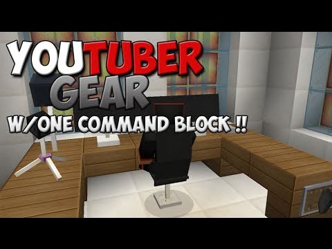Gaming Setup In Minecraft! One Command Block | Gaming Setup Series ...