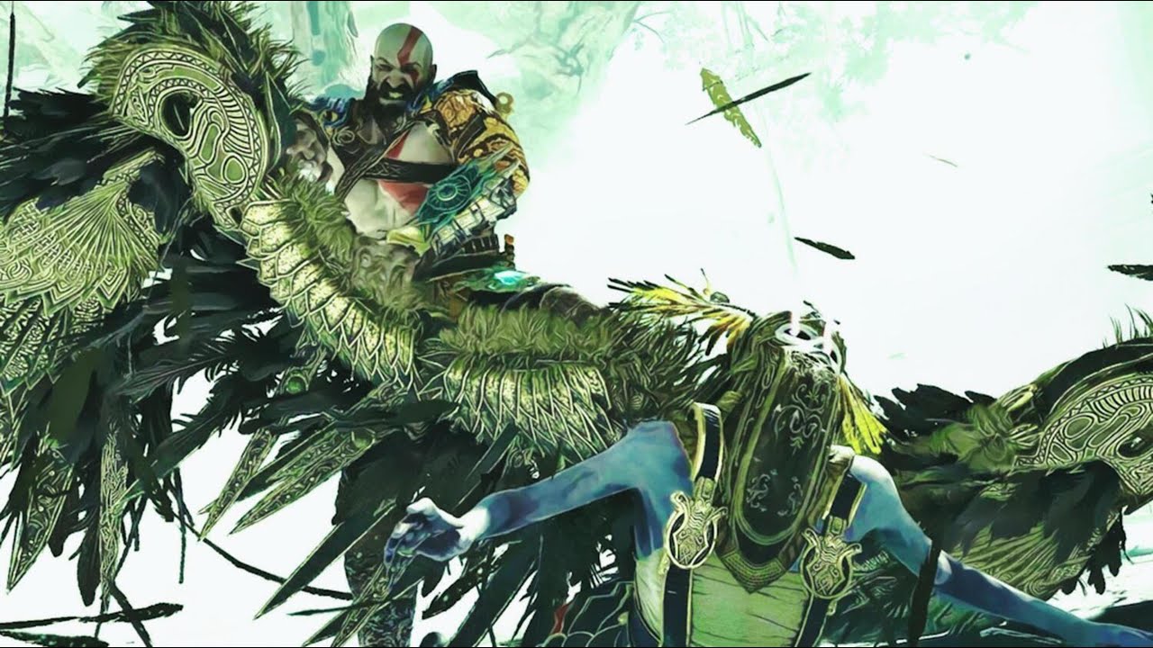 God of War : My Fight With Olrun At Alfheim Till The Last Blood | 4K HD ...