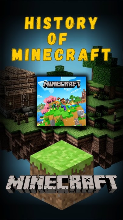 History of Minecraft #minecraft #gaming - YouTube