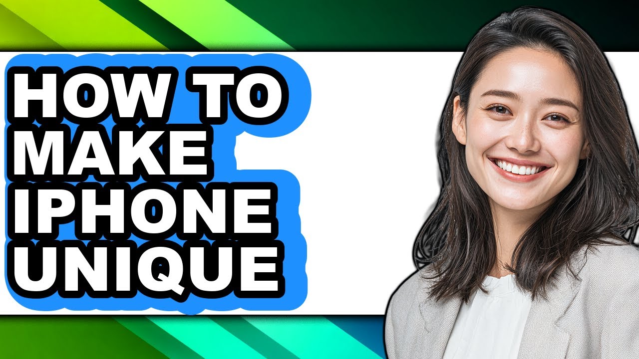 How to Make Iphone Unique (updated) - YouTube