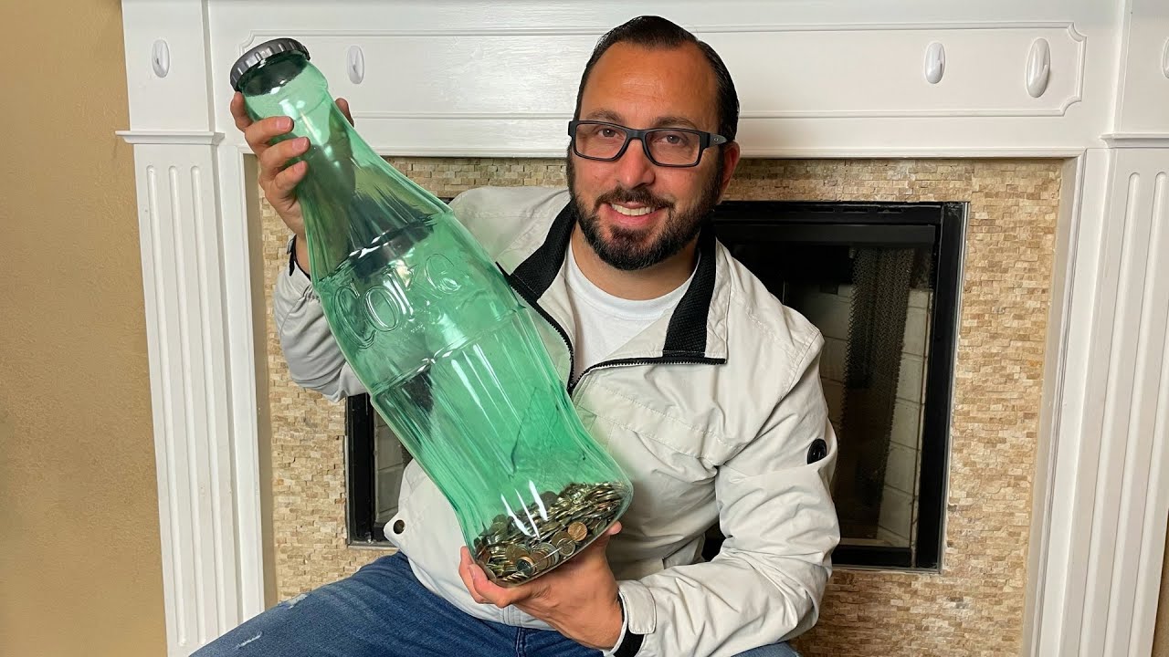 Coca Cola Piggy Bank Review (Coin Bank) - YouTube