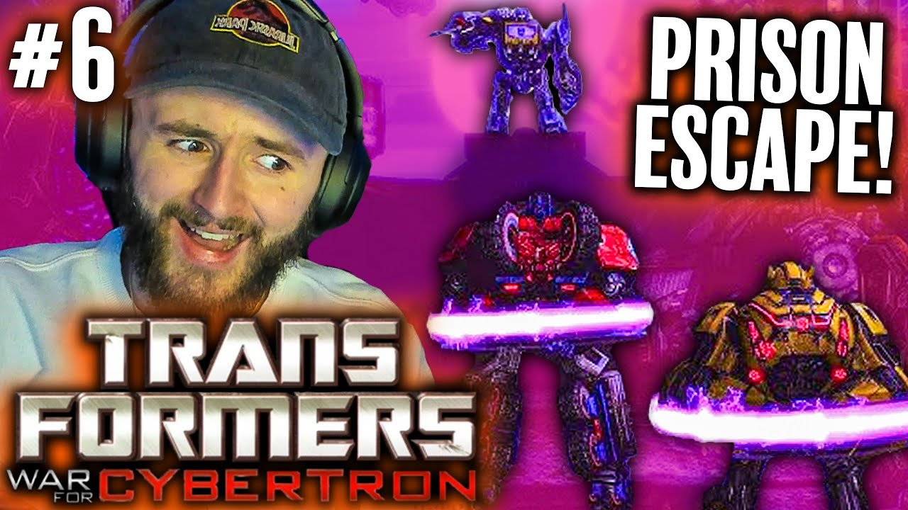 ESCAPING a DECEPTICON PRISON! | Transformers: War for Cybertron #6 ...
