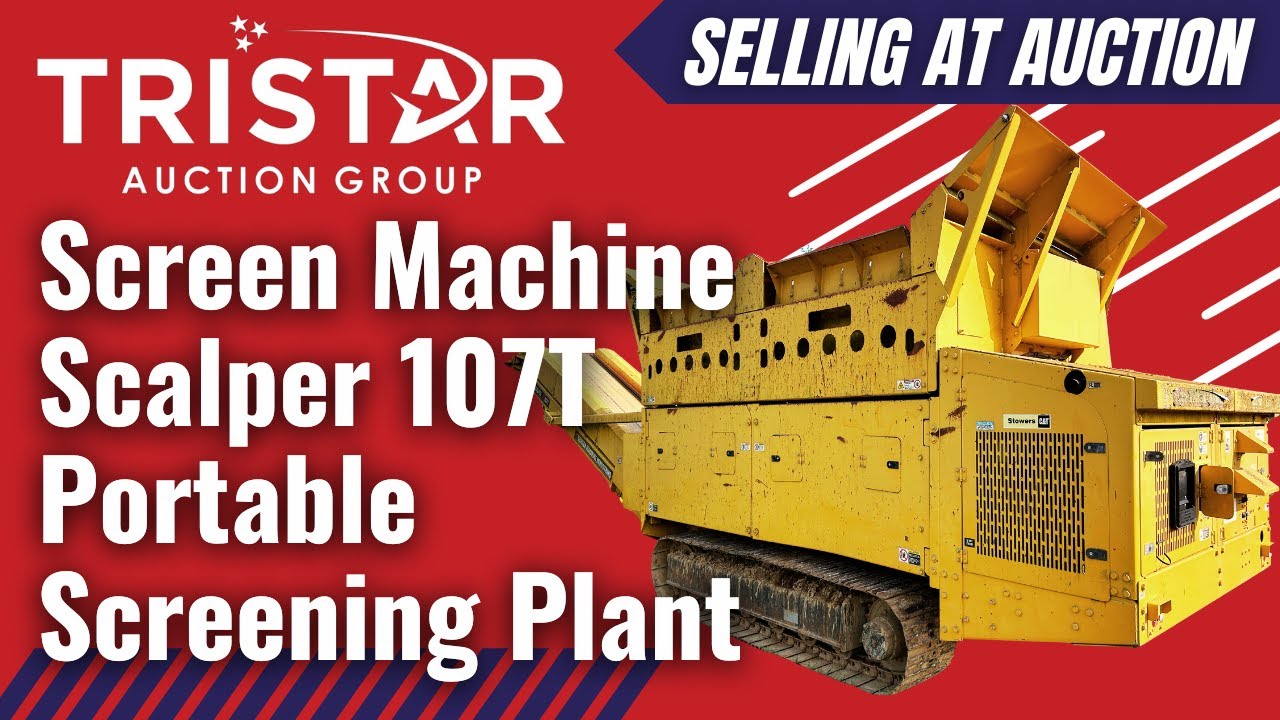 Screen Machine Scalper 107T Portable Screening Plant (3906) - Selling ...