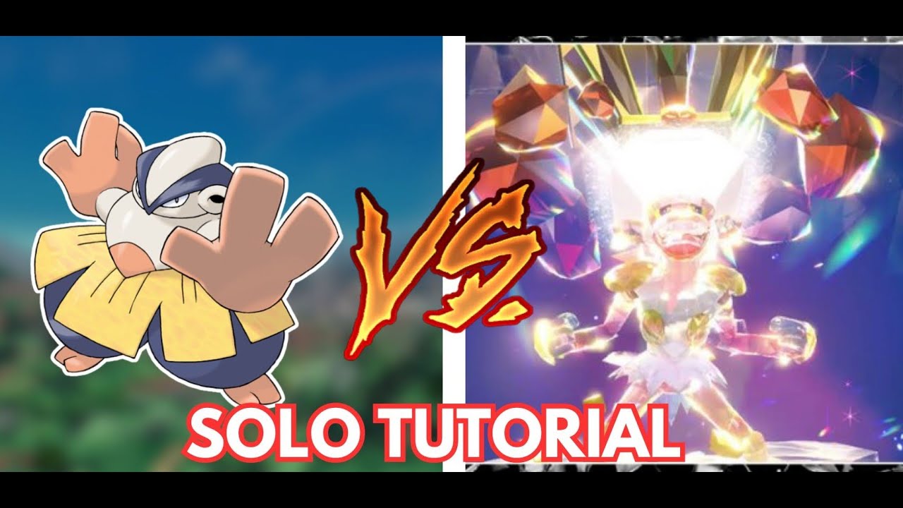 7-Star Infernape Raid Solo Tutorial [Hariyama] // Pokemon Scarlet ...