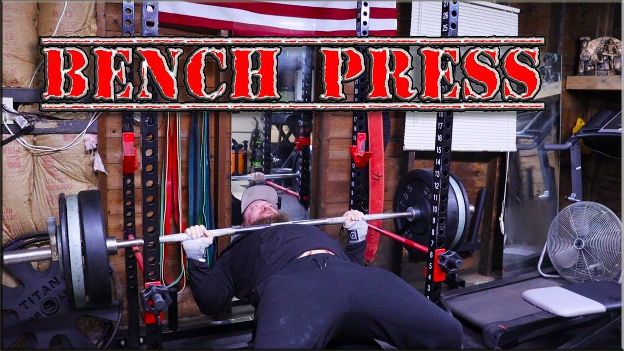 Bench Press Training 85% - YouTube