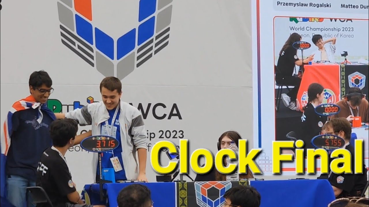 Rubik's WCA World Championship 2023 | Clock Final - YouTube