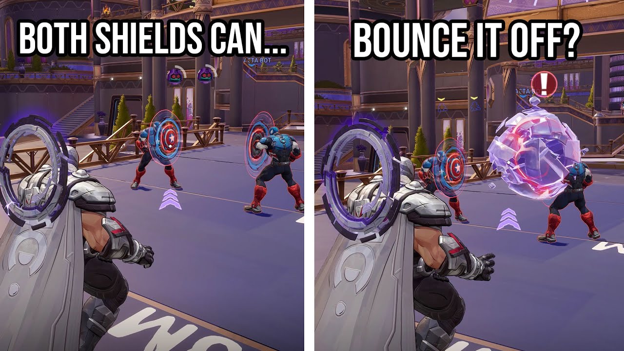 Can 2 Cap Shields Bounce Off Every Ability - Marvel Rivals - YouTube