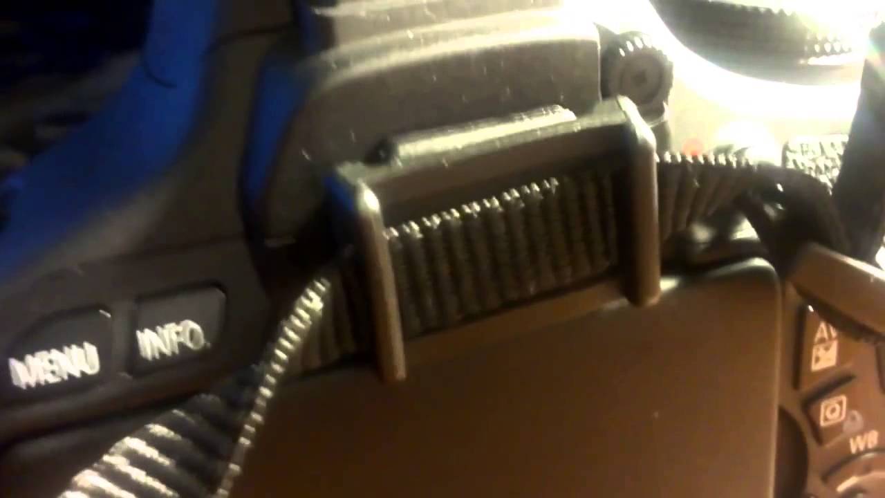 Canon t3i viewfinder cover for shooting long exposure photos TIP - YouTube