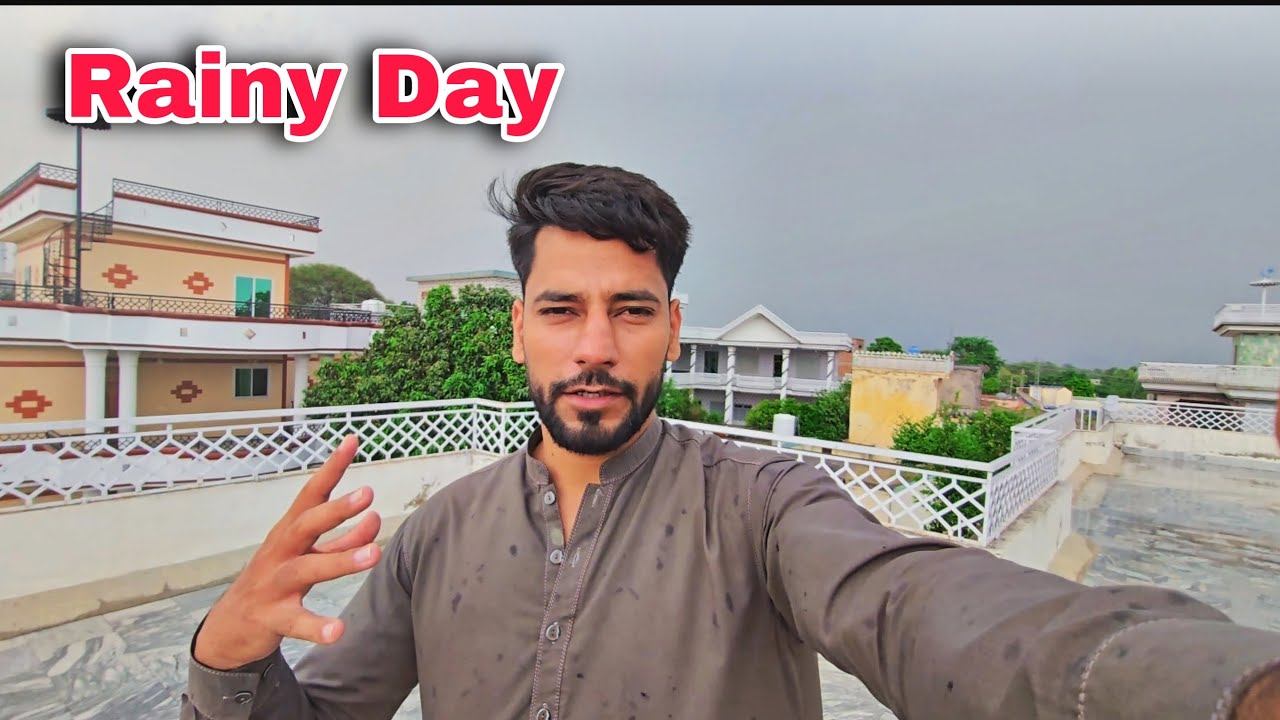 Rain Day vlog || Ghar Say bazaar tak || RFK Vlogs - YouTube