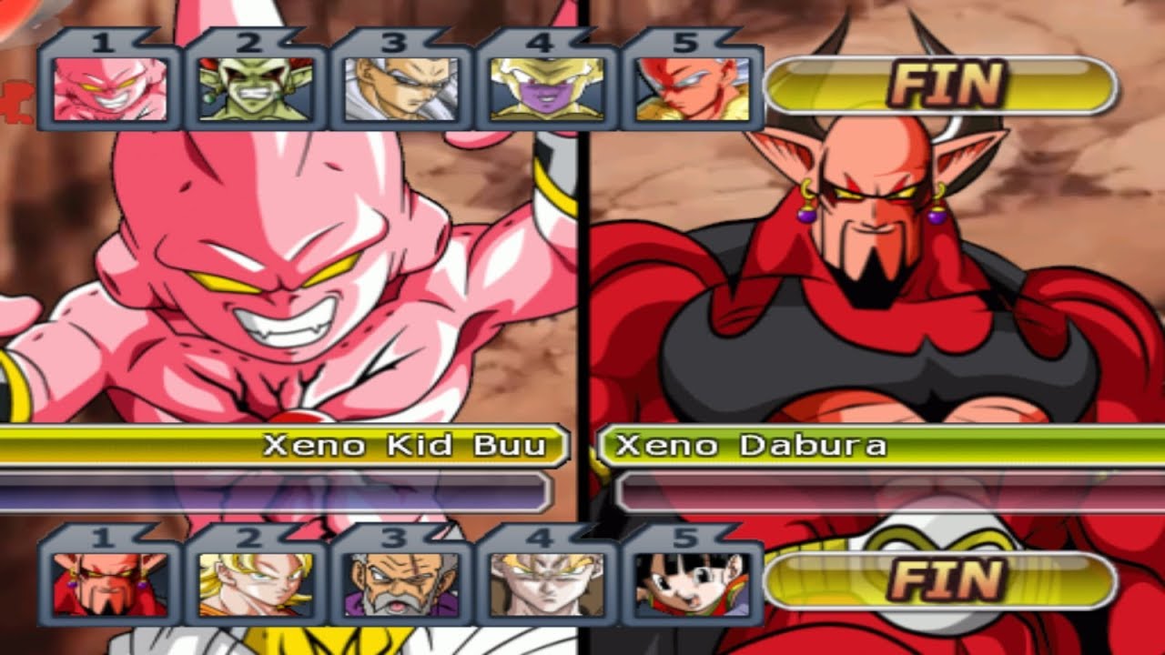 Xeno Kid Buu Team vs Xeno Dabura Team | Dragon Ball Z Budokai Tenkaichi ...