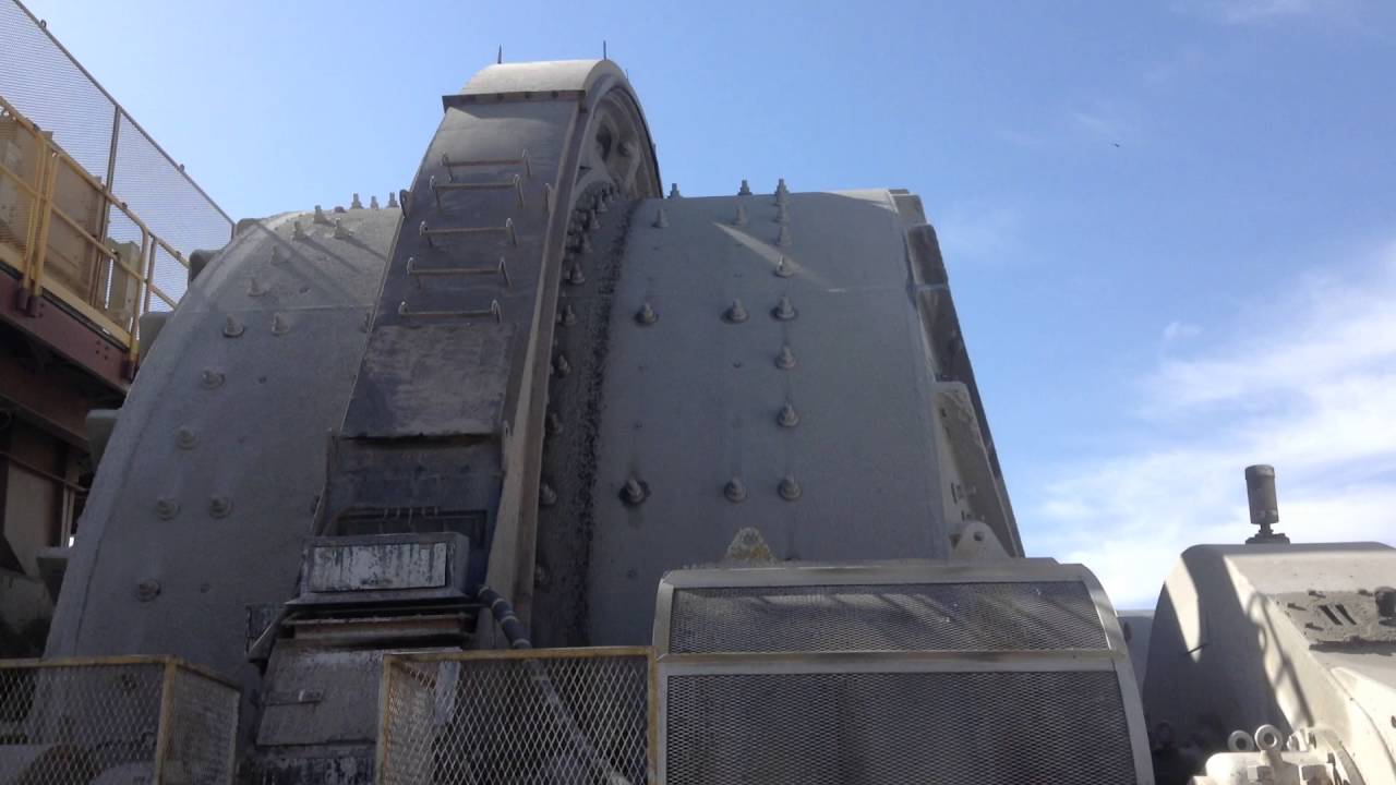 SAG Mill - YouTube