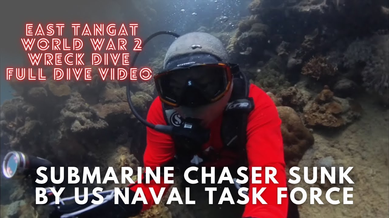 Underwater Graveyard | Japanese Submarine Chaser sunk! | WW2 East ...