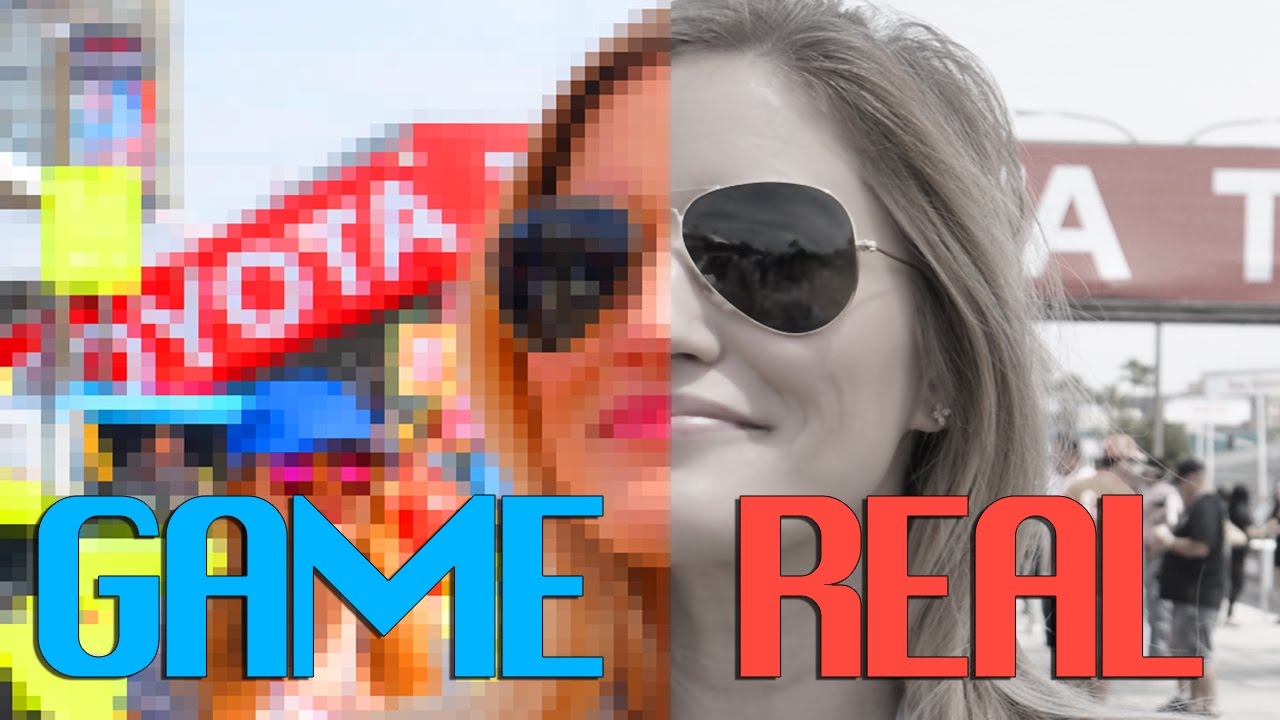 Real Life VS Video Game Racing - YouTube