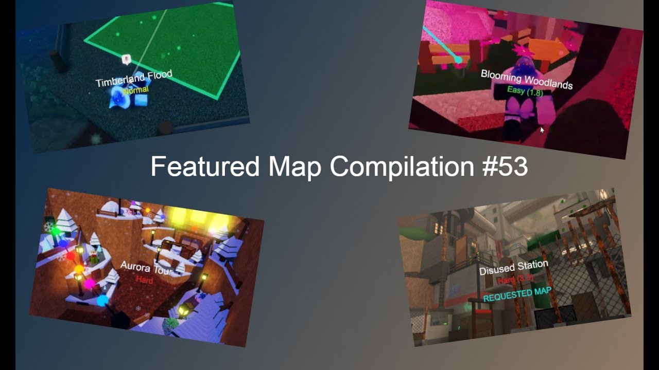 Featured Map Compilation #53 | Flood Escape 2 - YouTube