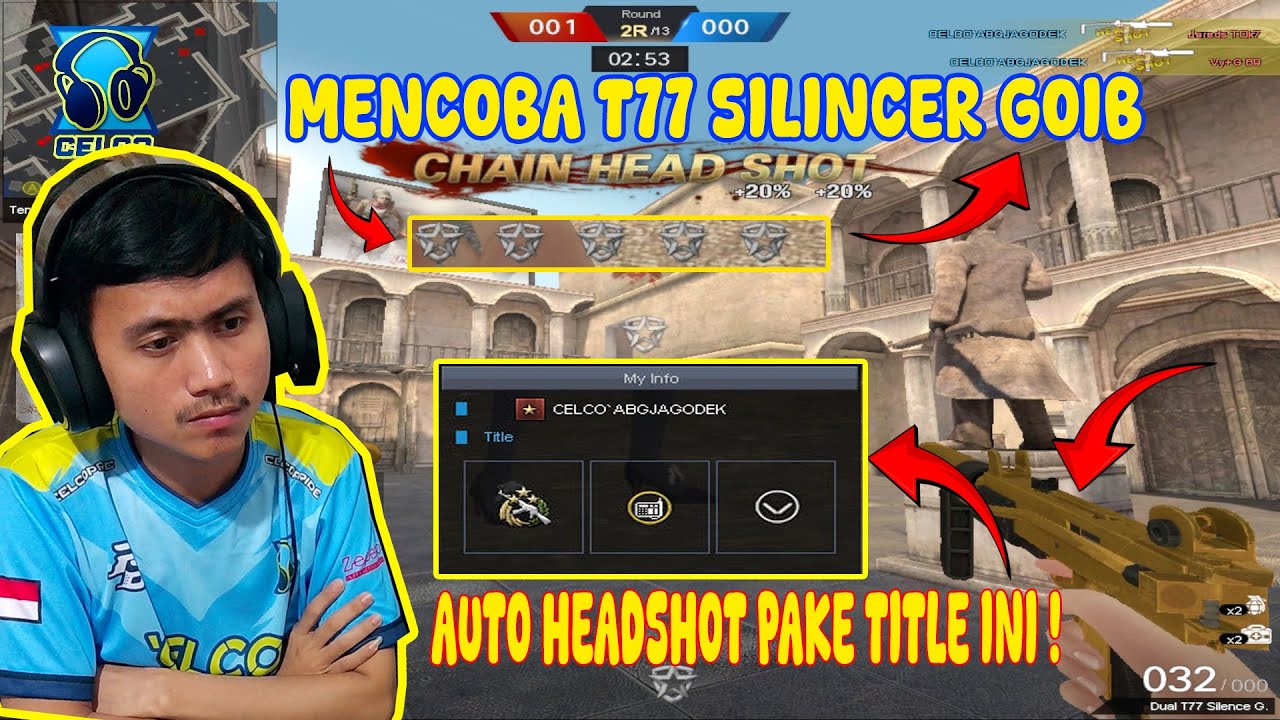 MENCOBA T77 SILINCER GOIB TITLE WR4 AUTO HEADHSHOT ! // Point Blank ...