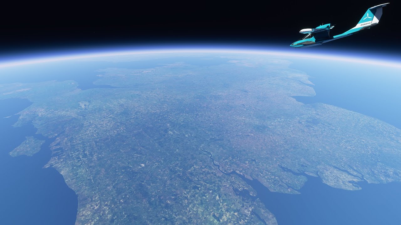 Microsoft Flight Simulator 2020 - 275,000 Ft Descent into a Landing on ...