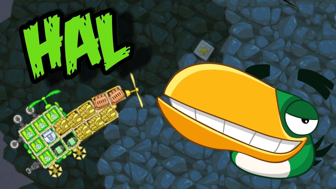HAL! (BOOMERANG ANGRY BIRD) - Bad Piggies Inventions - YouTube