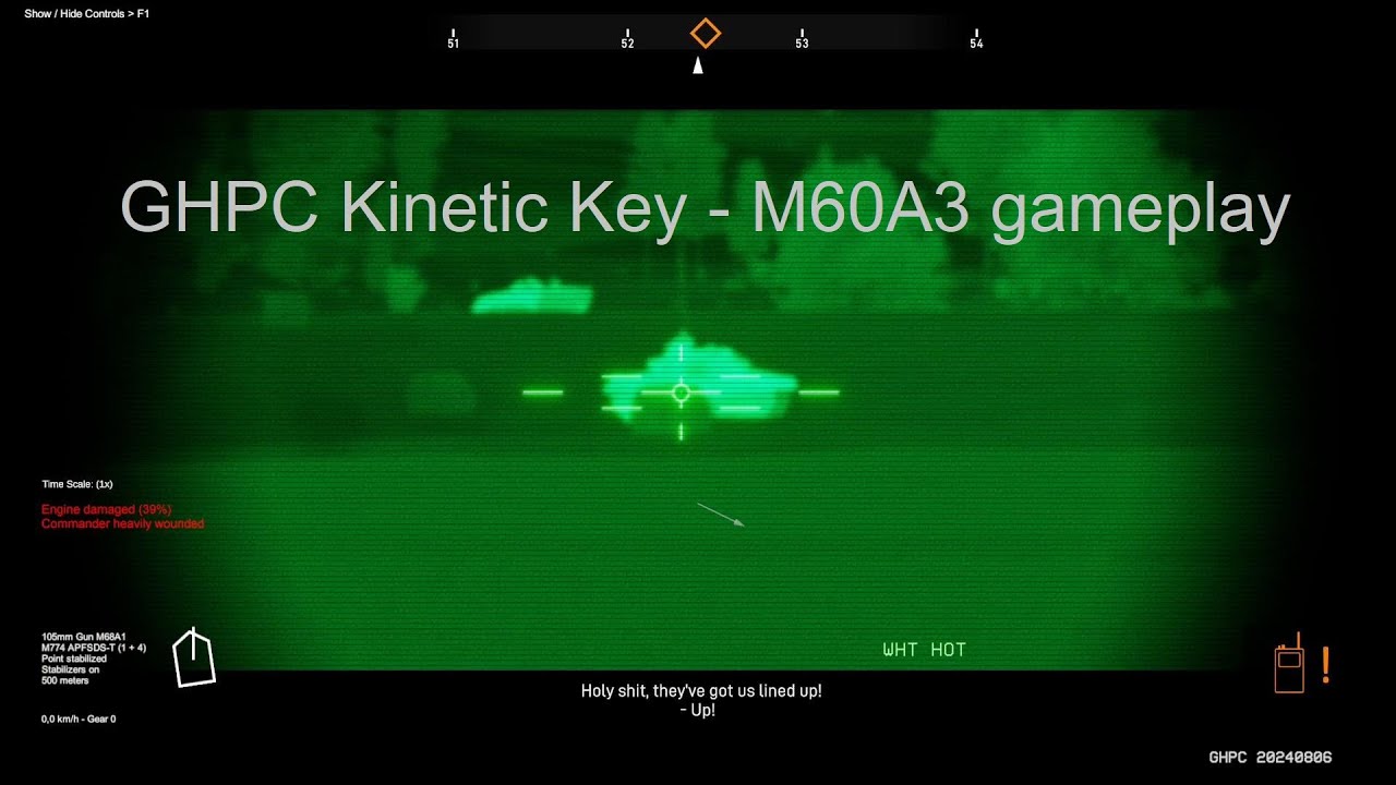 Gunner Heat PC - kinetic Key full mission (M60A3 TTS) - YouTube