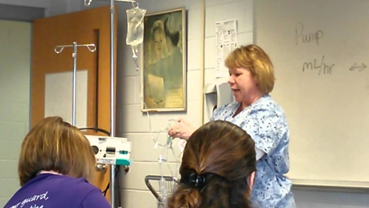 IV Pump Nursing MCC - YouTube