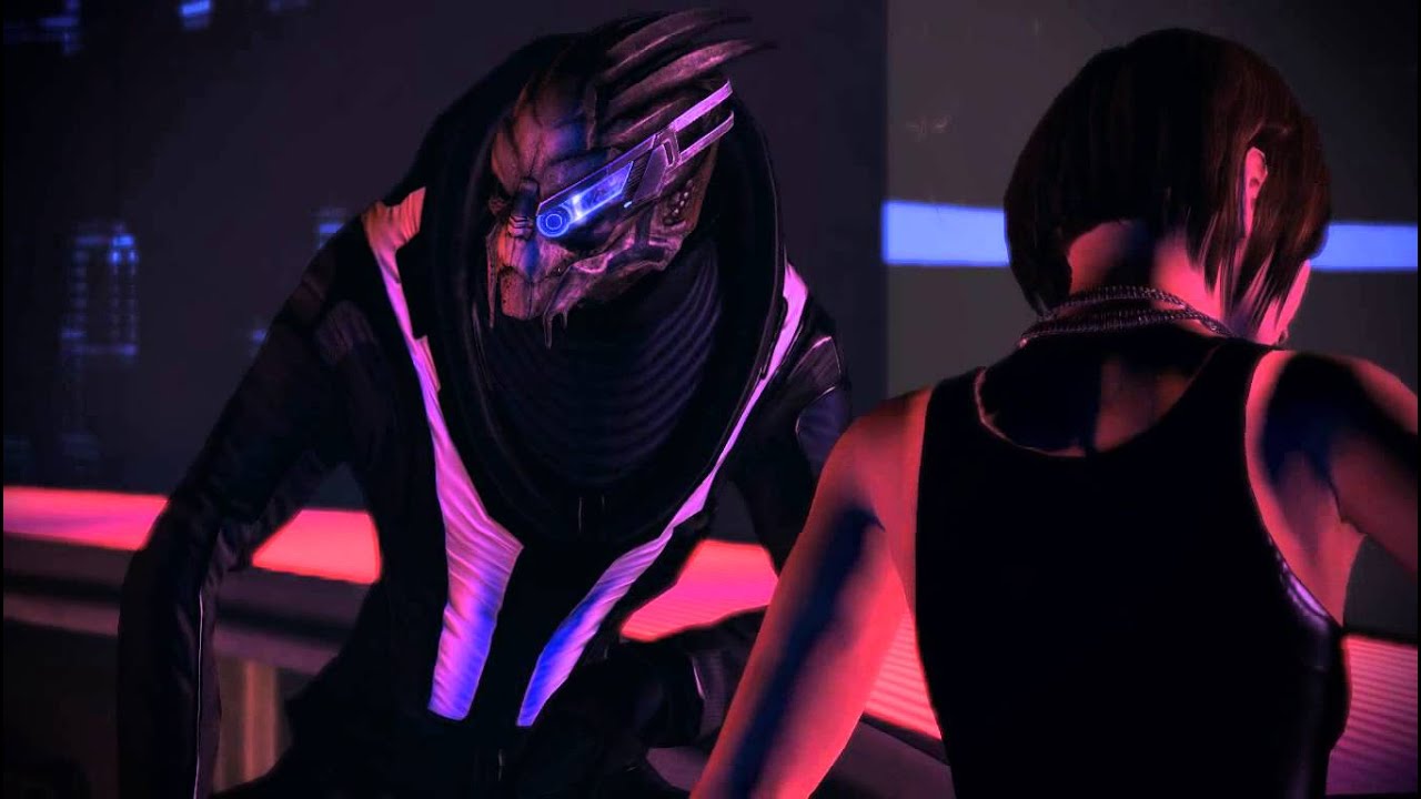 Mass Effect 3 - Citadel - Garrus Femshep Dance Scene - YouTube