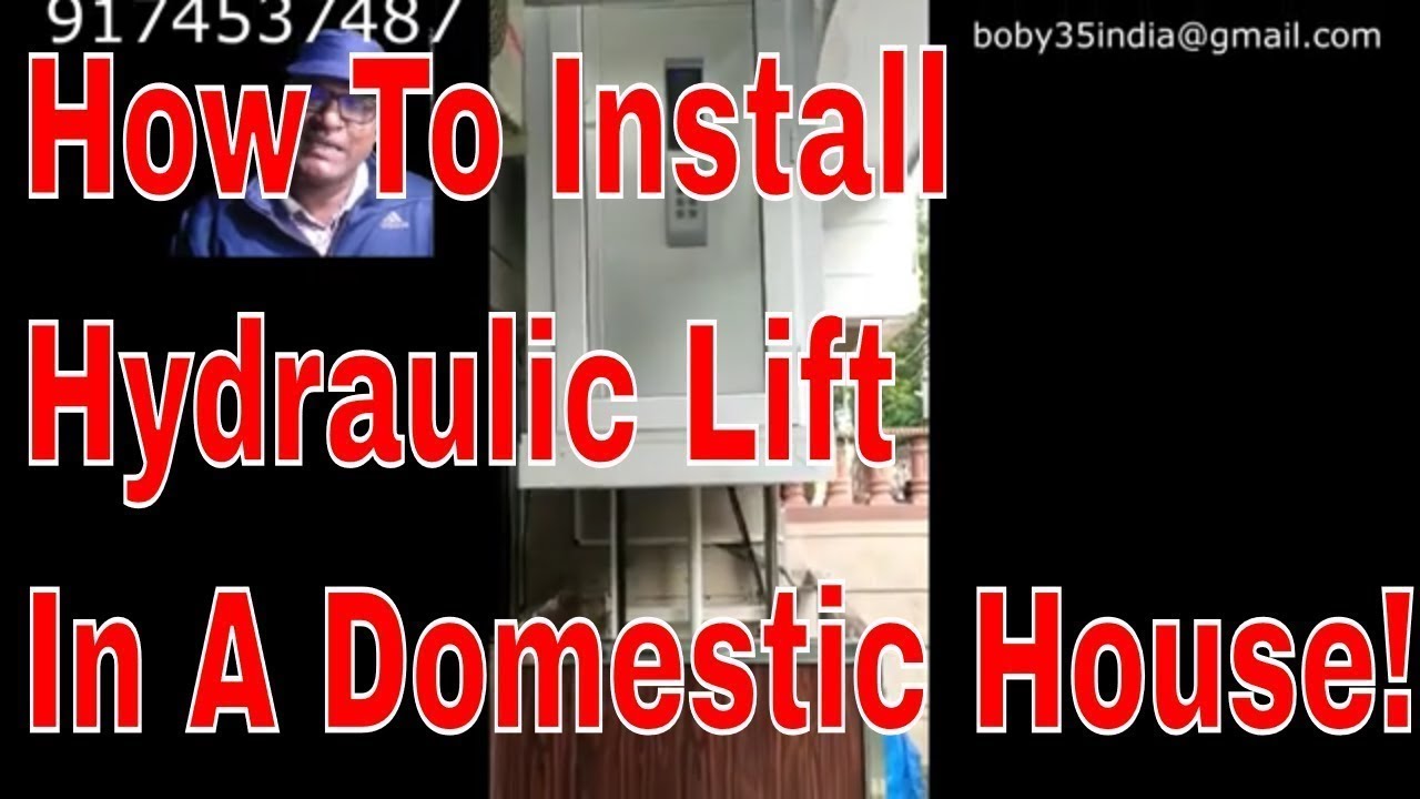 How To Make A Low Budget Lift For A Small House In India! - YouTube
