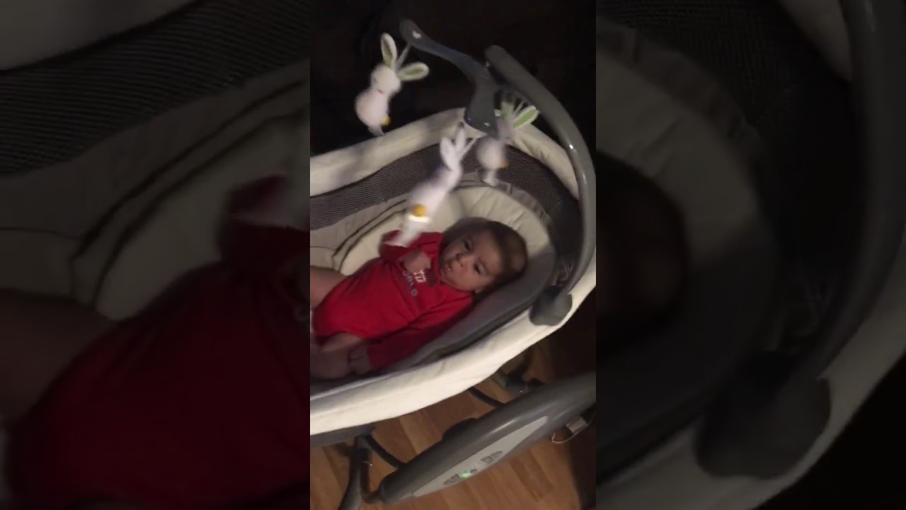 The Graco DreamGlider Gliding Swing and Sleeper - YouTube