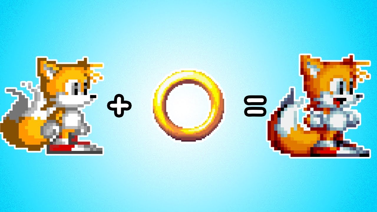 If Tails collects a ring, Tails becomes more modern - YouTube