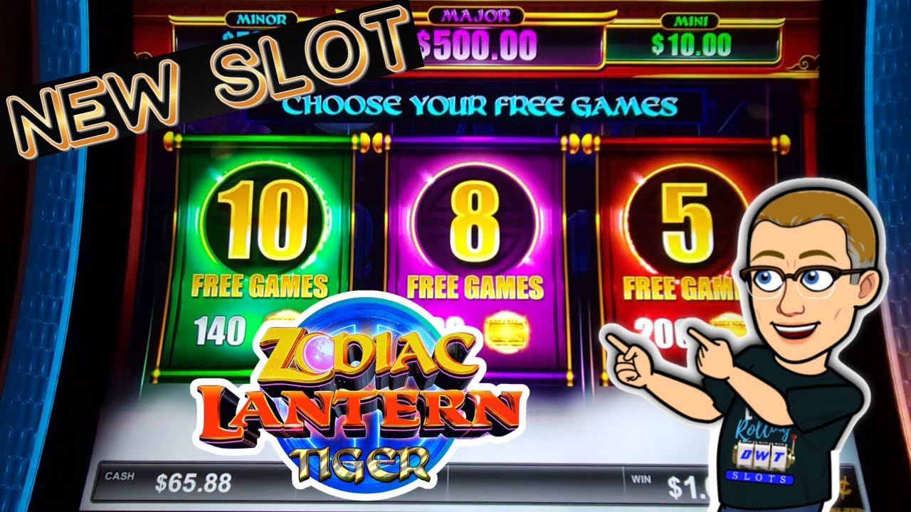 THE NEW Zodiac Lantern🐯 Tiger slot machine by Light & Wonder - YouTube
