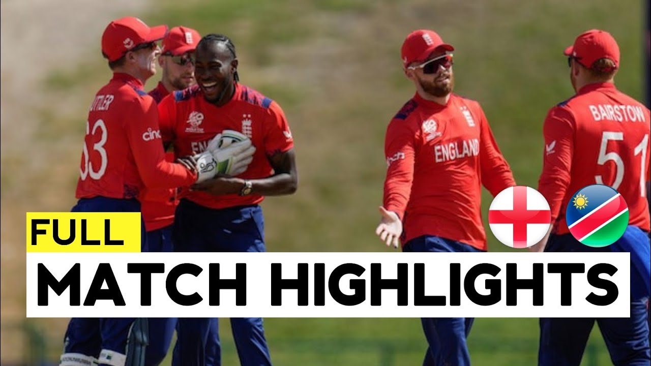 England Vs Namibia T20 World Cup 2024 Match Highlights | England vs ...