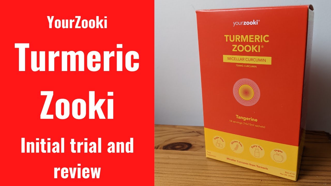 TURMERIC ZOOKI | Initial REVIEW | therunningmaster - YouTube