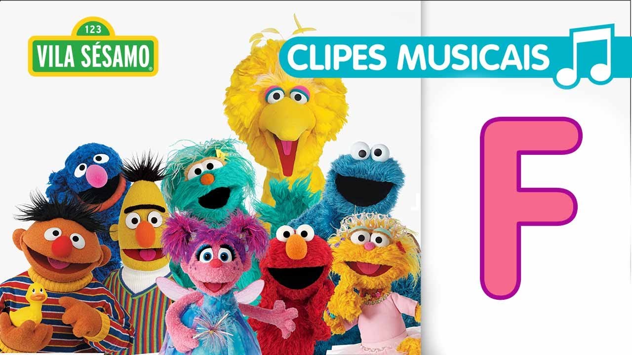 Vila Sésamo: Cante a letra do dia com Elmo e sua turma! F! | Música ...