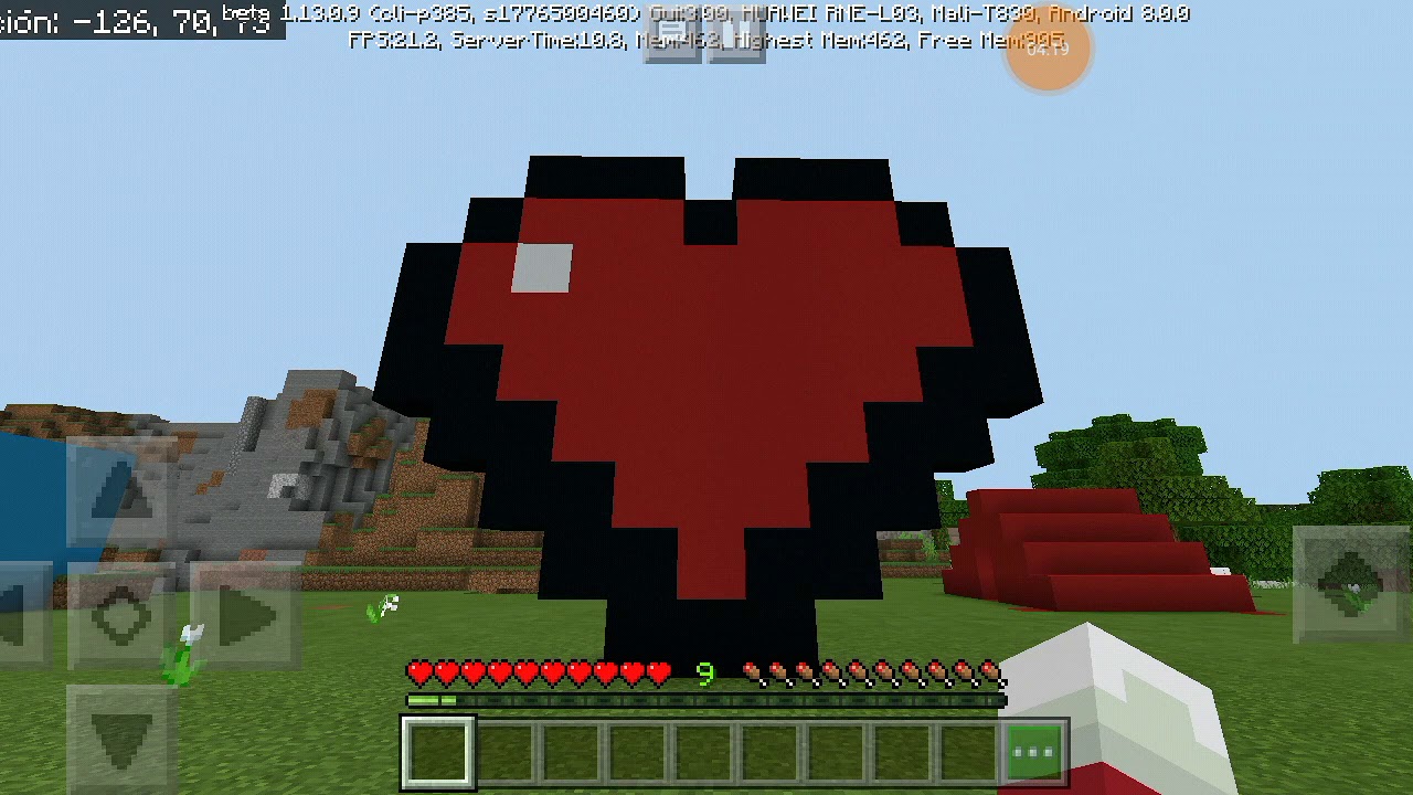 APARECE UN CORAZÓN POR SAN VALENTÍN EN MINECRAFT 😱 - YouTube