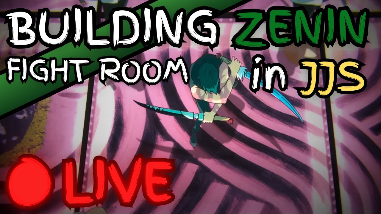 building the zenin room from jjk s3 trailer (jjs) - YouTube