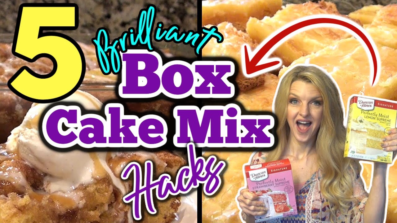 5 Brilliant BOX CAKE MIX RECIPES you MUST TRY! | Doctored-Up Box Cake ...