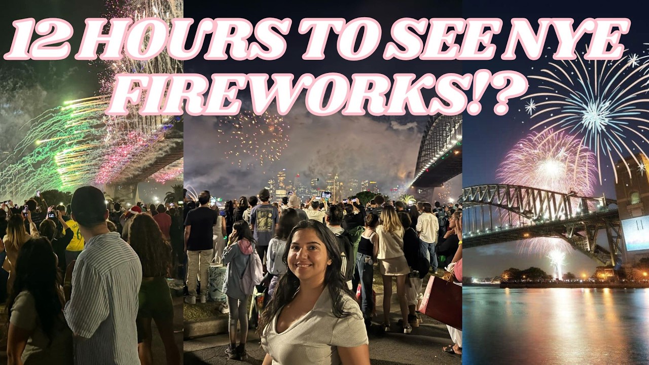 Sydney NYE Fireworks at Bradfield Park & Mary Booth Reserve 😱🎆 - YouTube