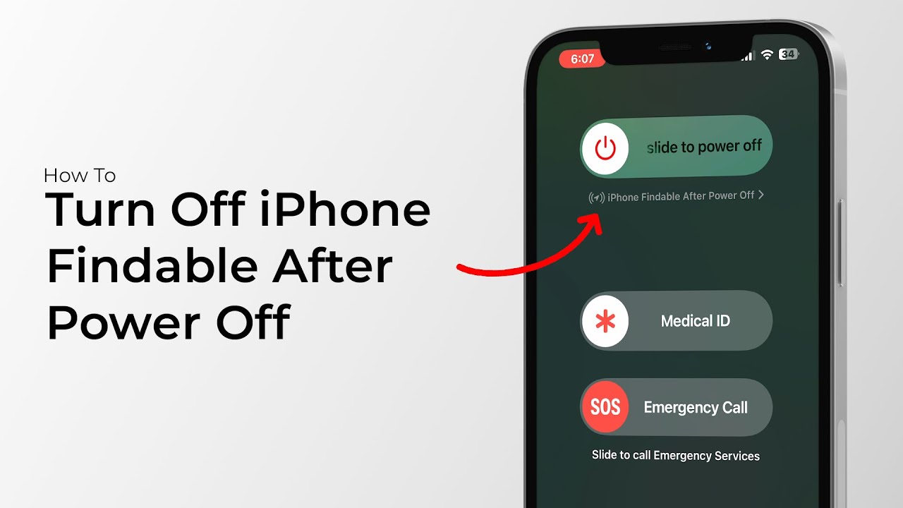 How To Turn Off iPhone Findable After Power Off (iOS 18)? - YouTube